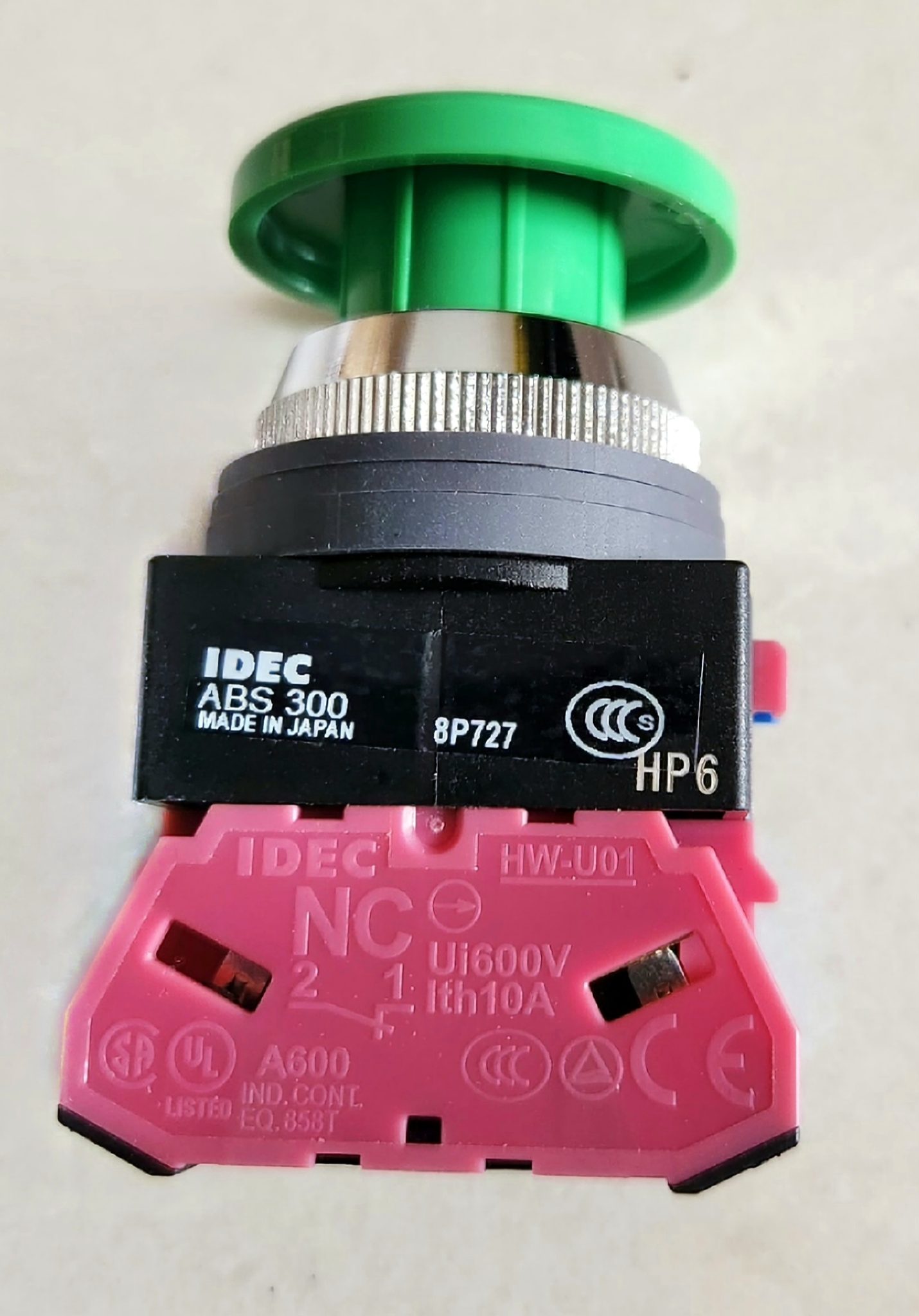 Nút nhấn ABS311G - IDEC - PHONG VÂN, cung cáp các loại thiết bị khí nén ...